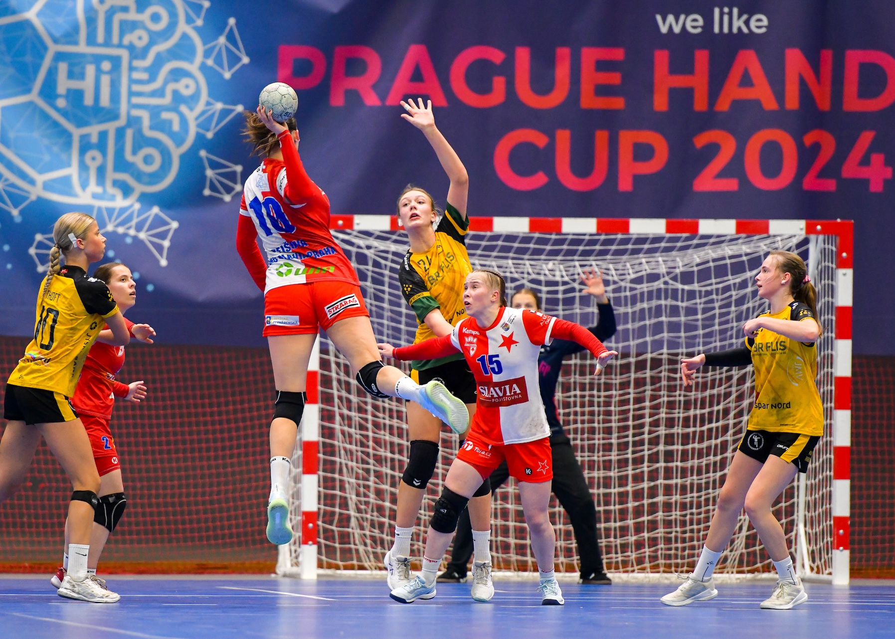 Ubytování a stravování na turnaji Prague Handball Cup.